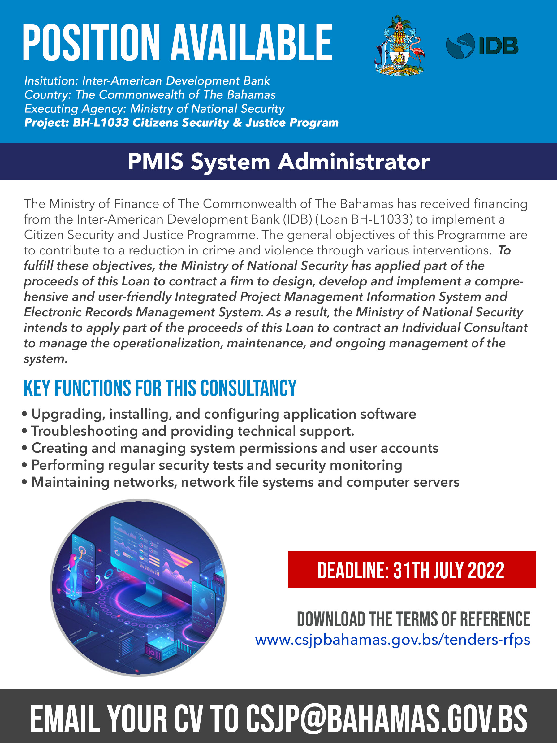 Tenders/RFPs - Citizen Security and Justice Programme